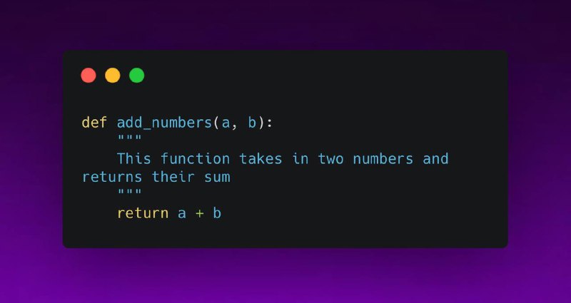 Docstring в Python - Marketello