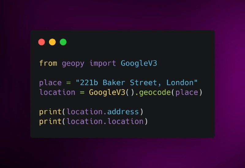 Работа с географическими данными в Python - Marketello