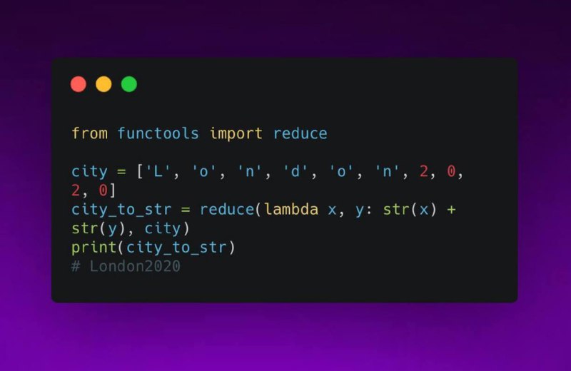 Функции map() и reduce() в Python - Marketello