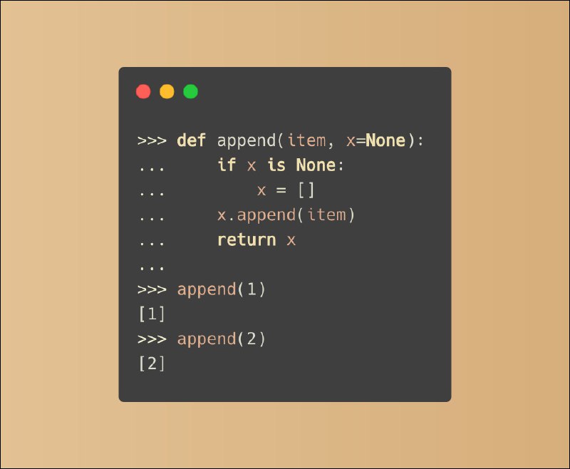 Дефолтные параметры в Python - Marketello