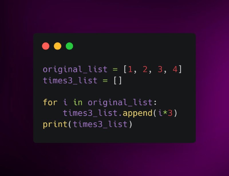 Создание новых списков в Python - Marketello